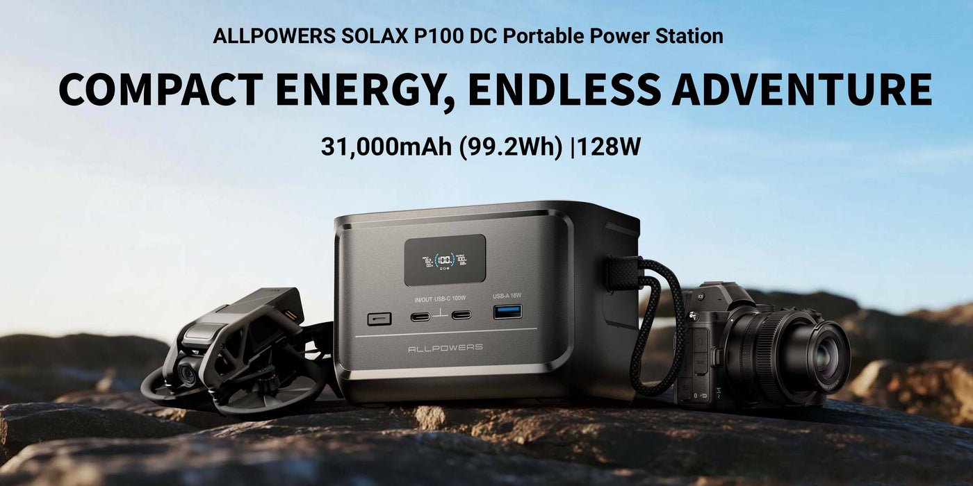 ALLPOWERS AU:Solar Generator Portable Power Station & Solar Panels