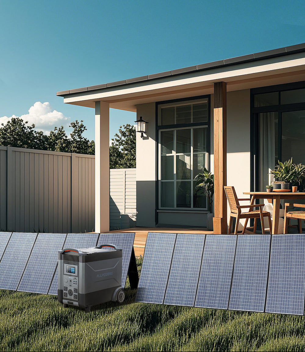 ALLPOWERS Solar Generators for Outdoor Camping| Emergency Backup