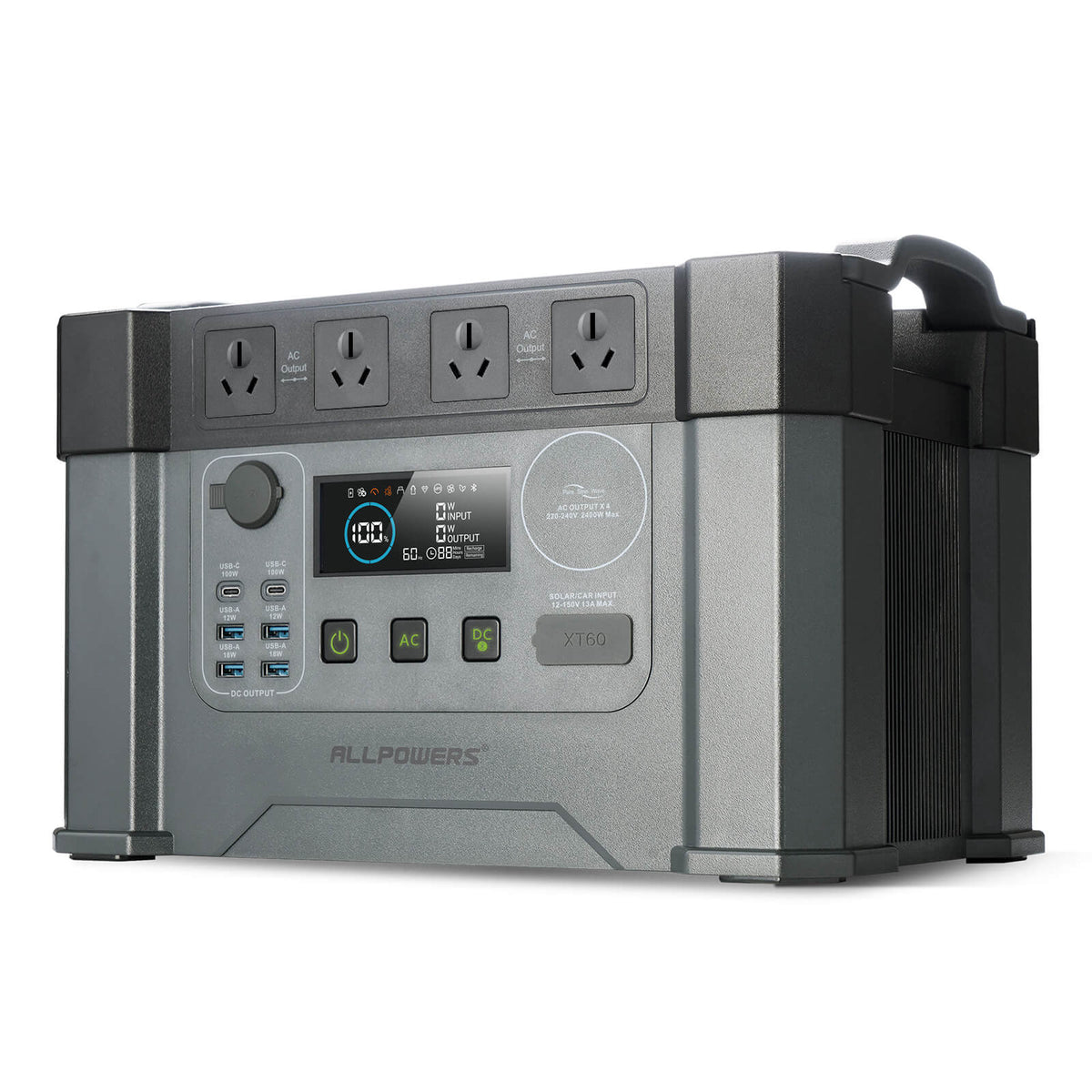 ALLPOWERS S2000 Pro Portable Power Station 2400W 1500Wh Backup Power