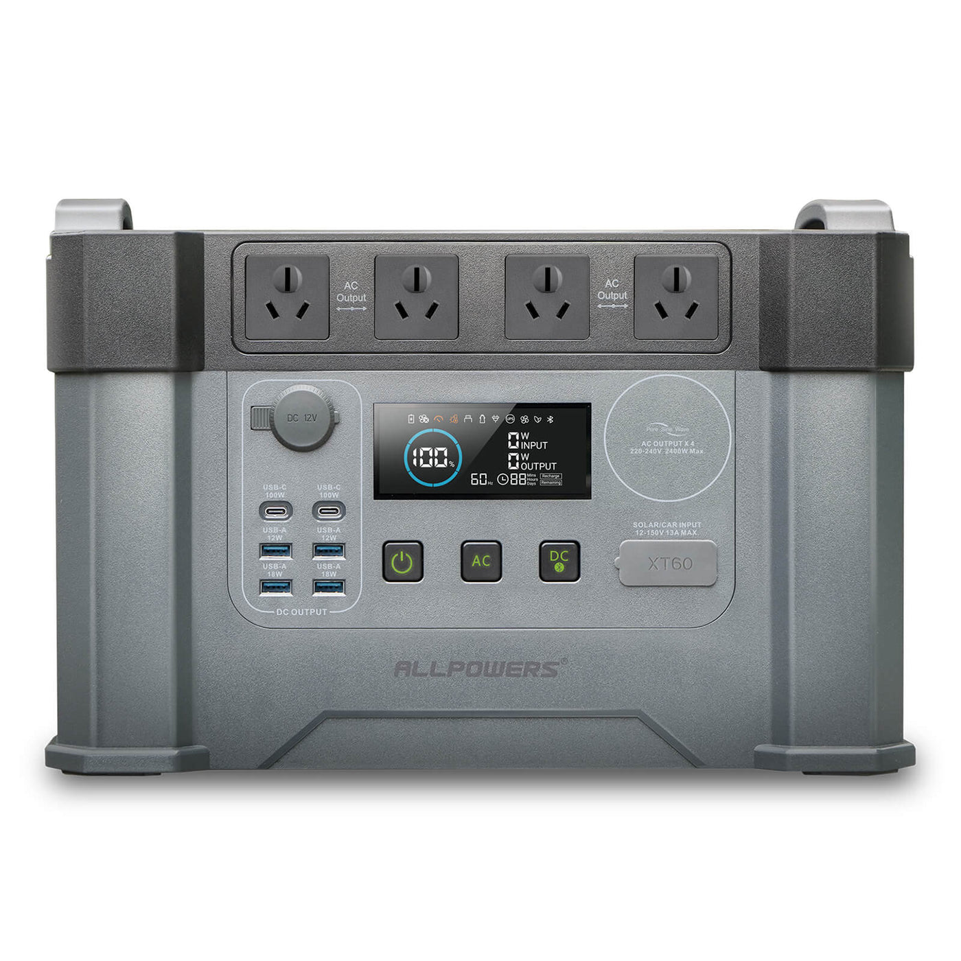 ALLPOWERS S2000 Pro Portable Power Station 2400W 1500Wh Backup Power