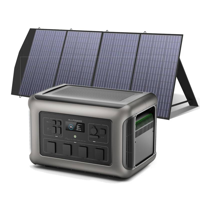 ALLPOWERS 3200W Solar Generator Kit (R3500 + SP033 200W Solar Panel)